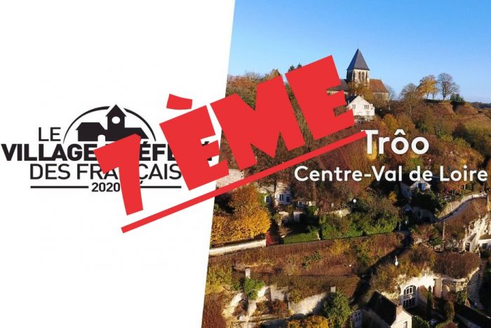 Village troglodytique dans le Loir-et-Cher : Mairie de Trôo